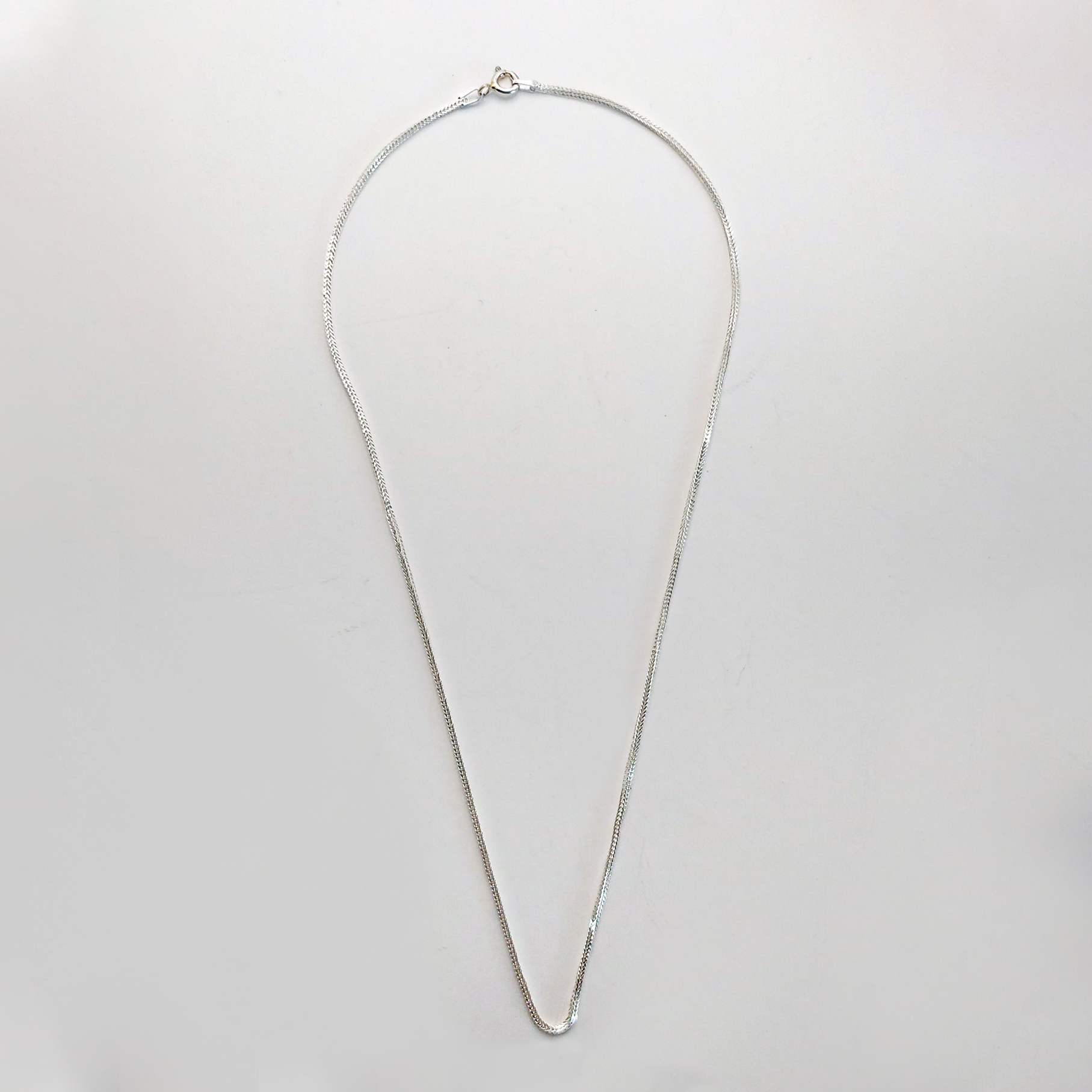 SILVER CUBIC CHAIN 112 - Boulev