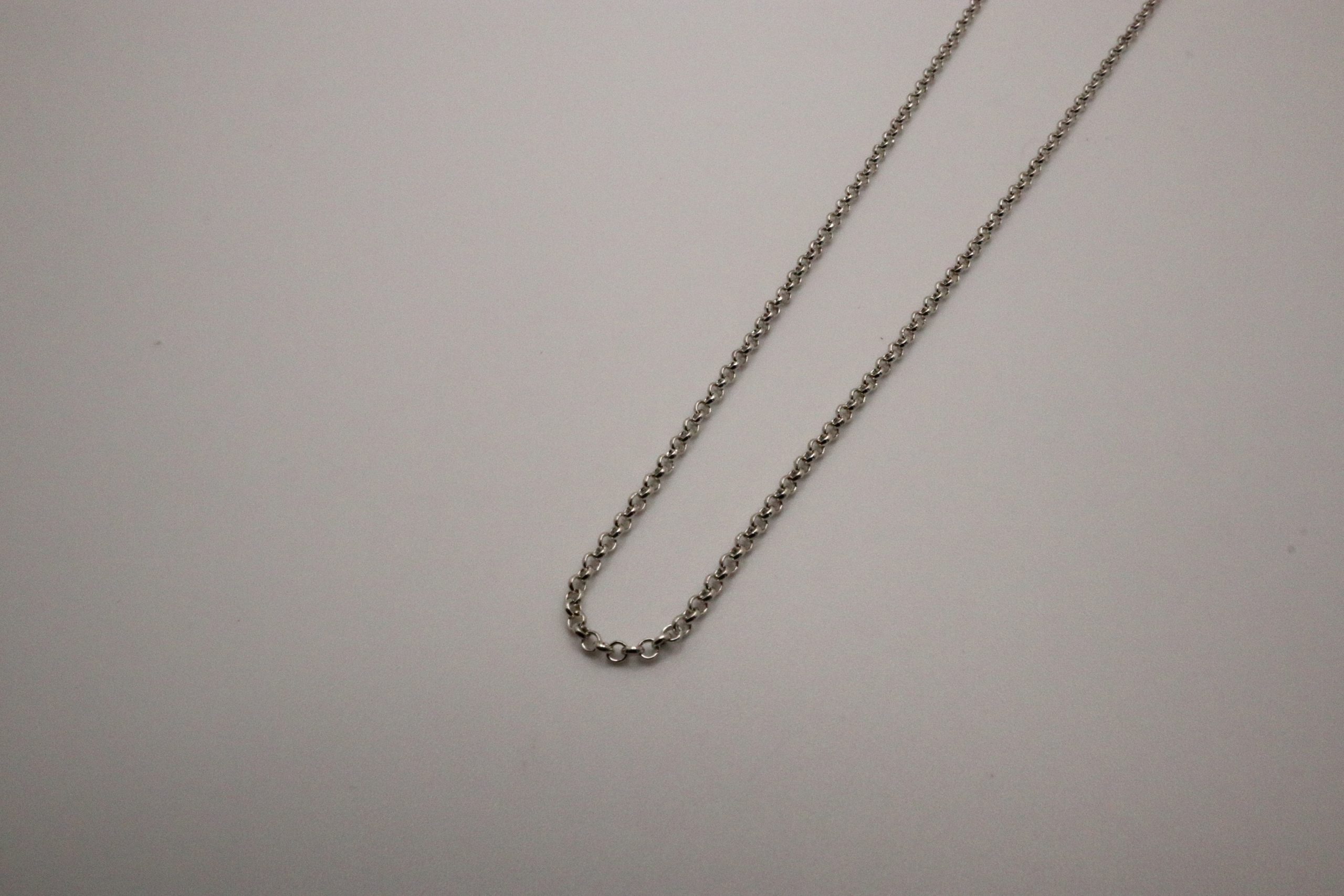 SILVER ROLO CHAIN 114 - Boulev
