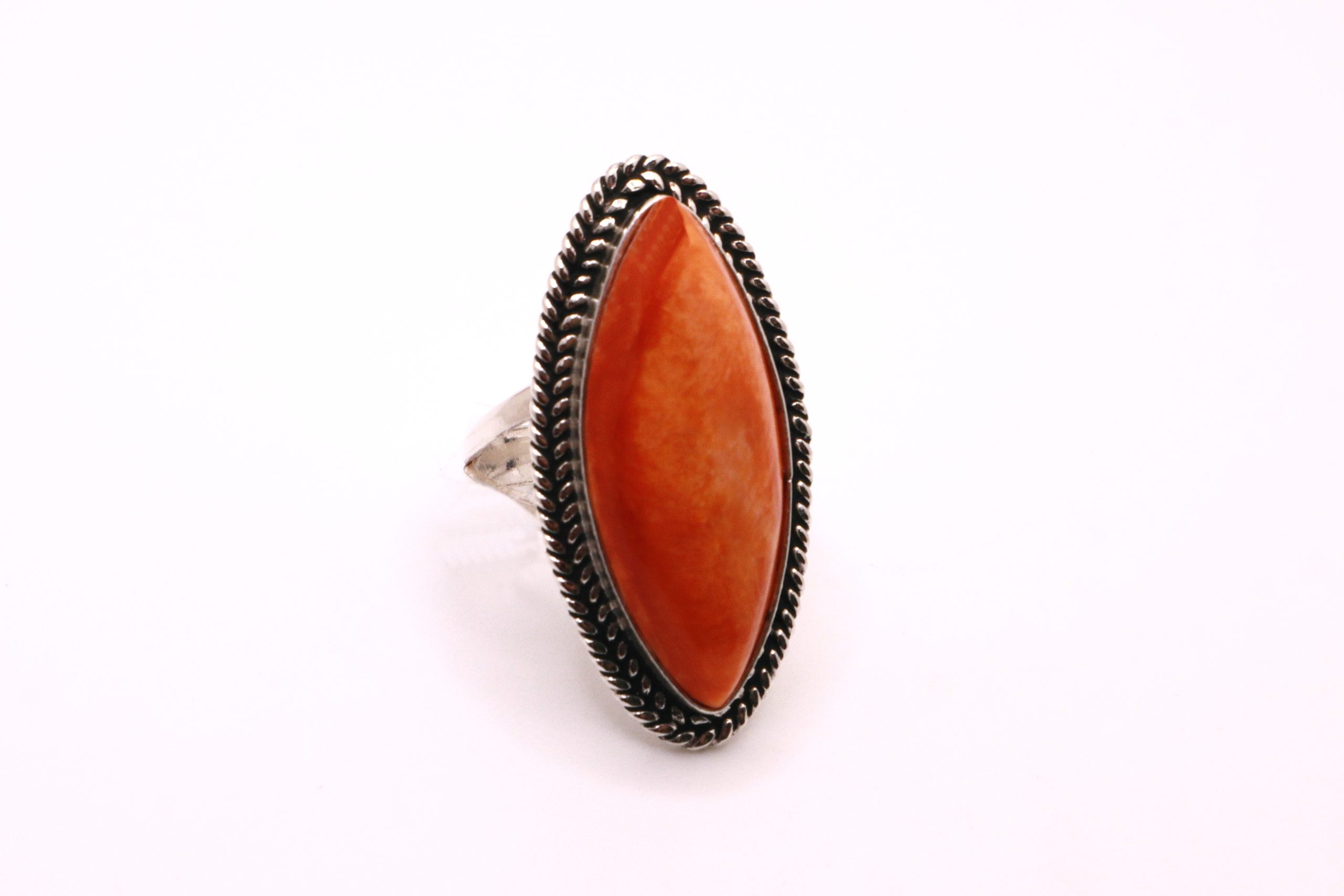 ORANGE SPONDYLUS RING - Boulev